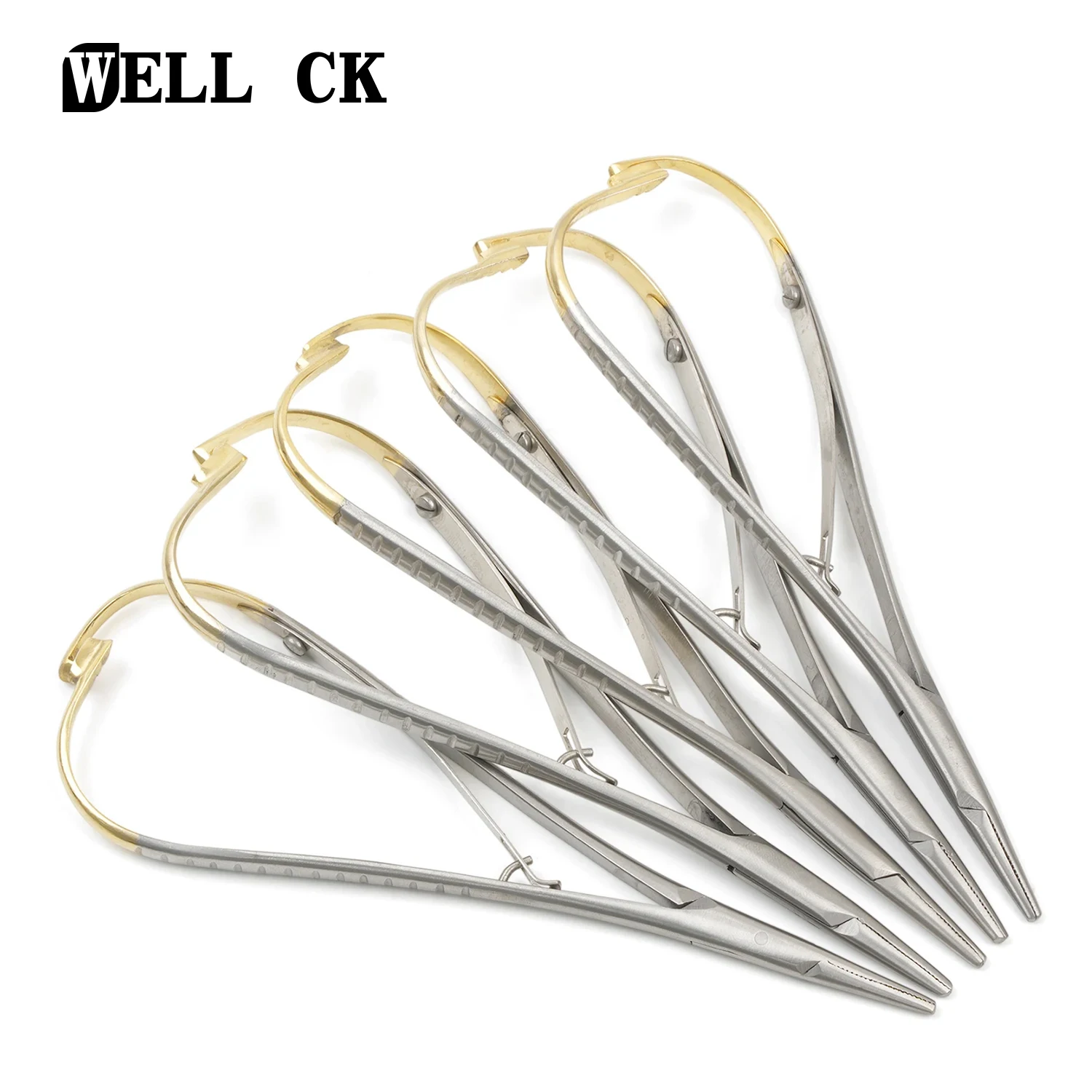 1pc-WELLCK-Dental-Needle-Holder-Tweezers-Orthodontic-Instrument ...