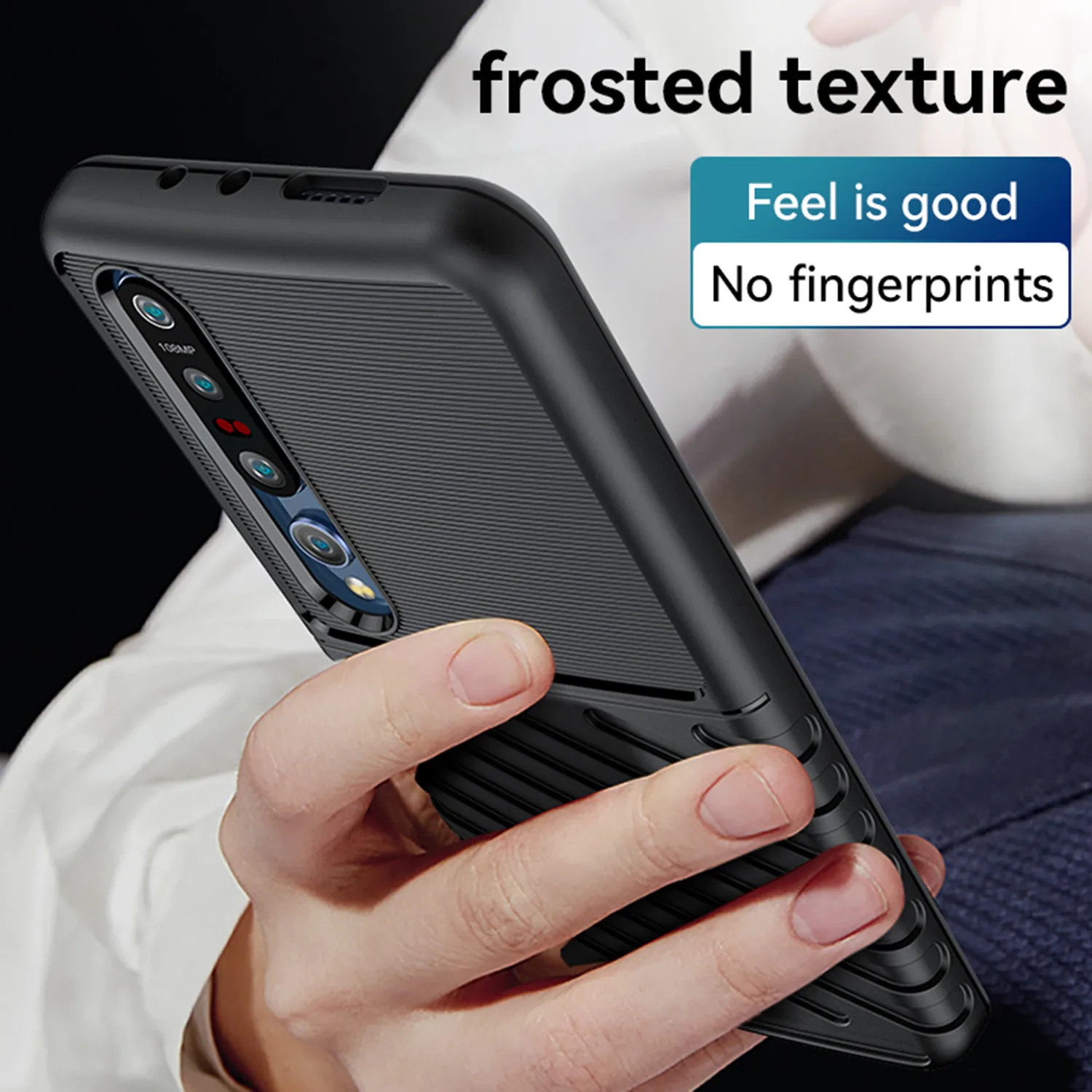 For Xiaomi 10 Mi 10 5G mi10 pro Luxury Thunder Case Shockproof Silicone ...