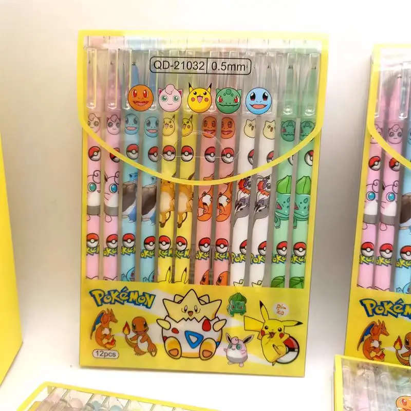 Pok-mon-Pikachu-Print-Pen-Preto-Straight-Stick-Canvas-Shape-Easy ...