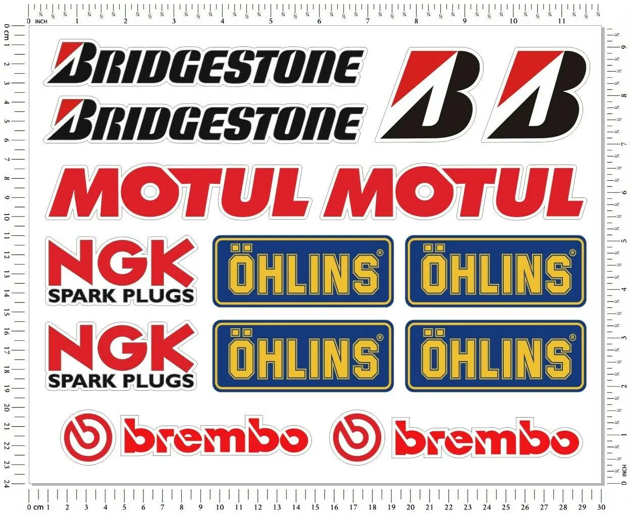 Bridgestone Stickers Motorcycle | Sponsor Motorcycle Stickers ...