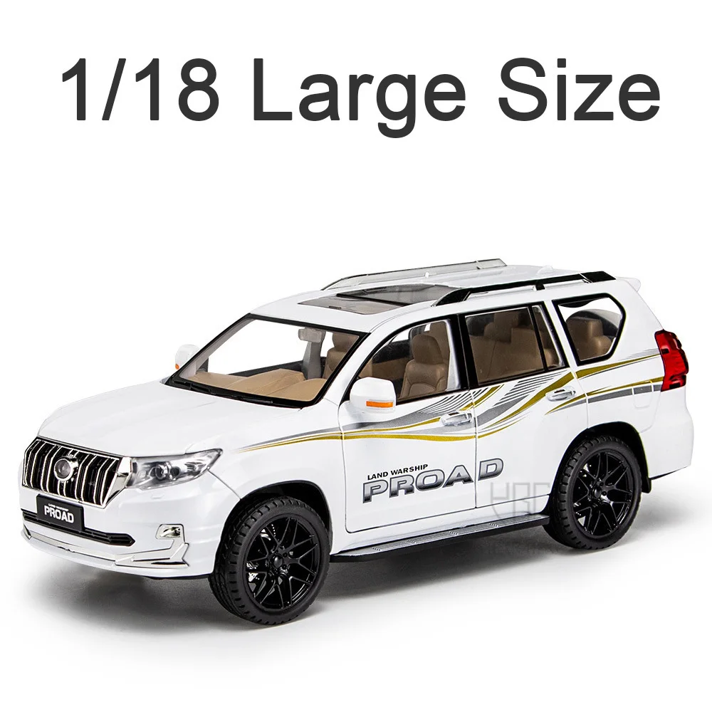 1/18 Toyota Prado LAND CRUISER Alloy Car Model Toy 27cm Simulation ...
