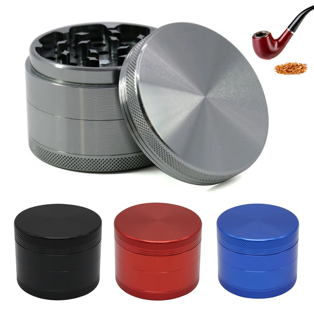 4-Layers-Manual-Kitchen-Herb-Cigarette-Grinder-Tobacco-Grinder-Metal ...