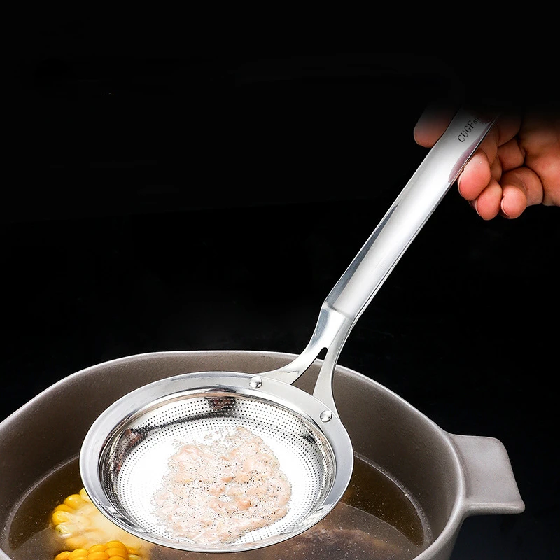 304-Stainless-Steel-Skimming-Oil-Filter-Colander-Ultra-dense-Oil ...