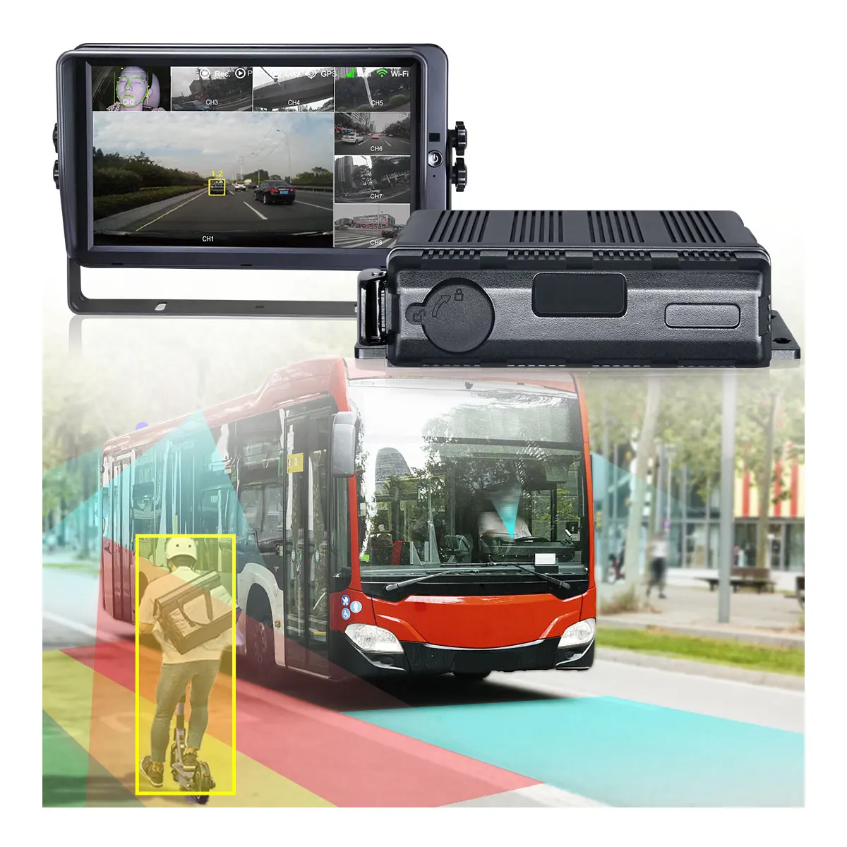 Wholesale Blind Spot Detection Wifi Driver Fatigue Monitor System Hdd ...