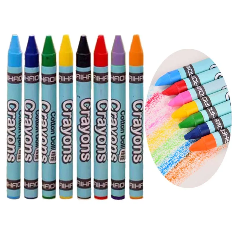 Boîte de Crayons de couleur 8 pièces/ensemble 8.5cm, Kits d'art de ...