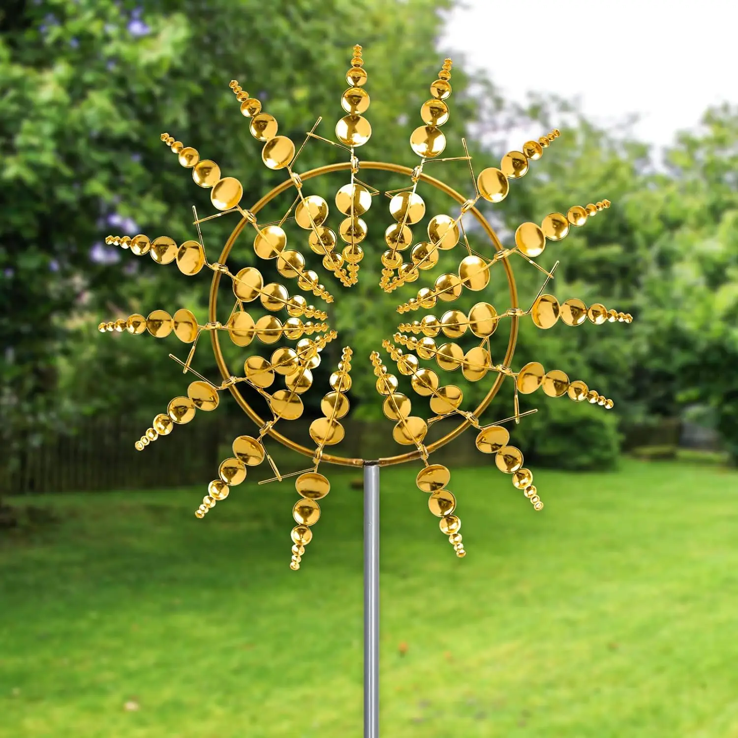 Unique-and-Magical-Metal-Windmill-3D-Wind-Kinetic-Sculpture-Wind ...