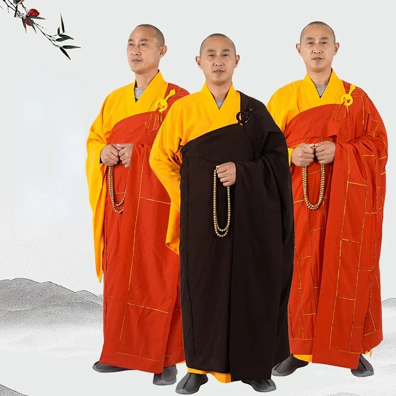 144-188cm-Buddhist-Monk-Meditation-Clothing-Robes-Monks-Confession ...