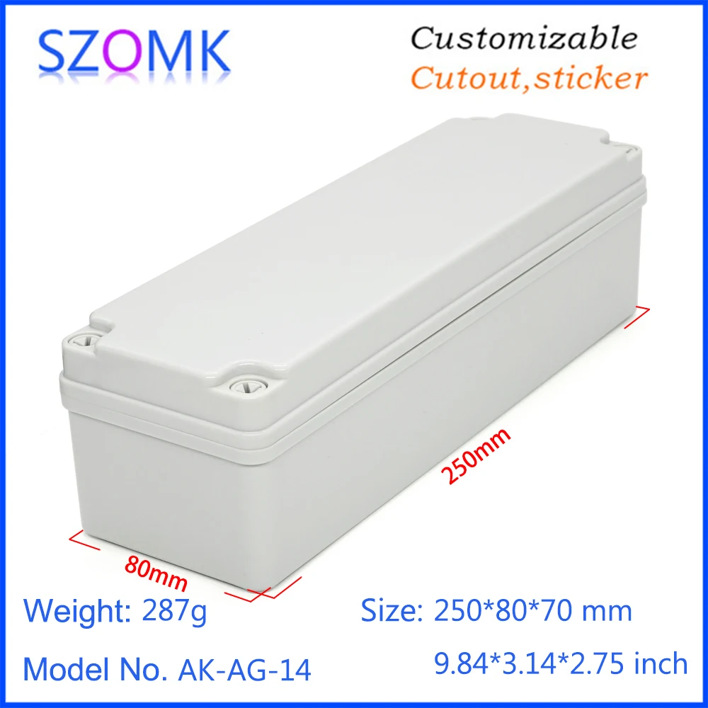 OEM Custom IP66 Plastic Enclosure ABS Waterproof Electronic Box ...