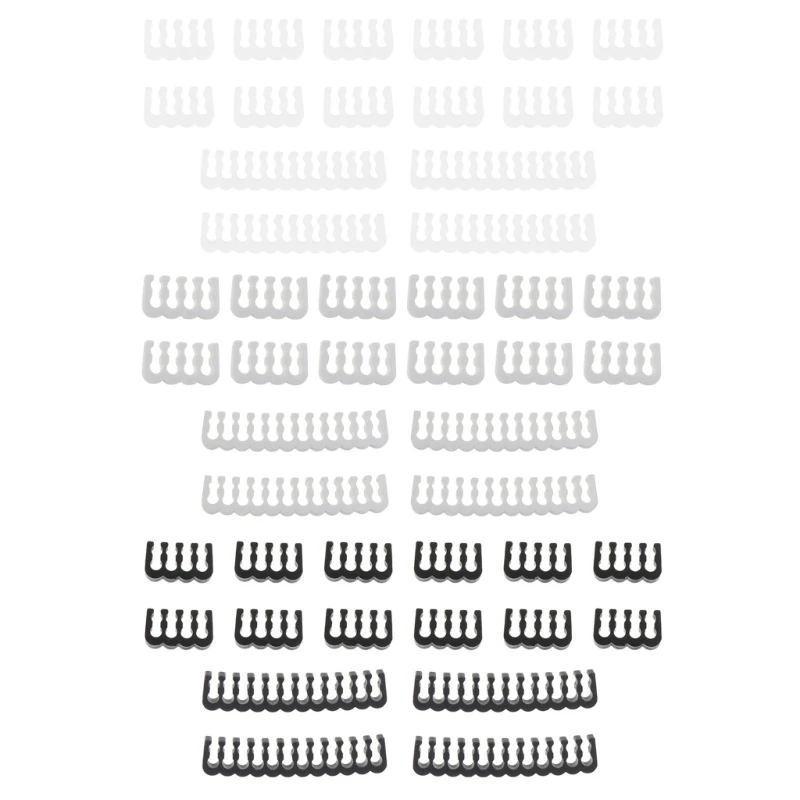 16pcs-PP-Kit-Cable-Management-Tools-Wire-Organizer-Combs-for-PSU-Cable ...