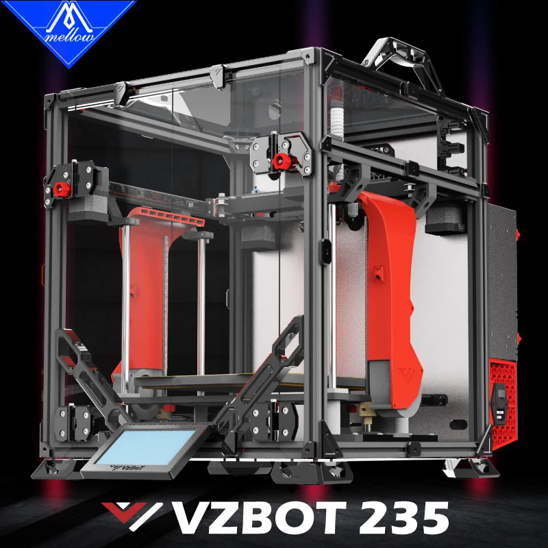 고품질 DIY VzBoT AWD 235 VZ235 3D 프린터 키트, 클리퍼 포함, 최고 CNC 금속 경량 고속 골리앗 에어 프린팅| | - AliExpress