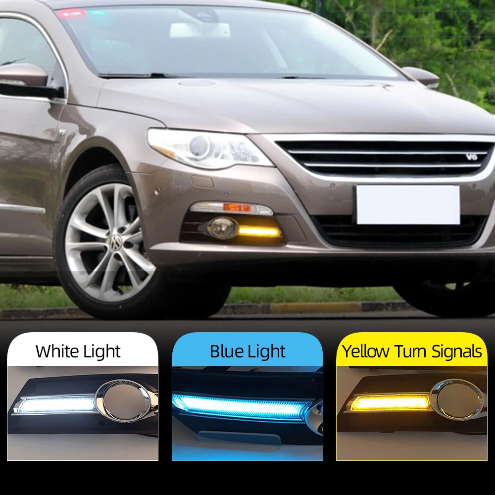 Car Flashing 2PCS Car light For VW PASSAT CC 2009 2010 2011 2012 2013 ...
