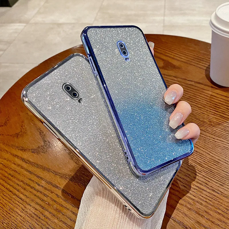 For-OPPO-Reno-Case-OPPO-Reno-Phone-Case-Shiny-Glitter-Plating-Silicone ...