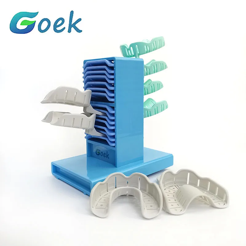 Dental-Tooth-Tray-Bracket-Rack-Place-The-Shelf-14-Floors-4-Colors ...