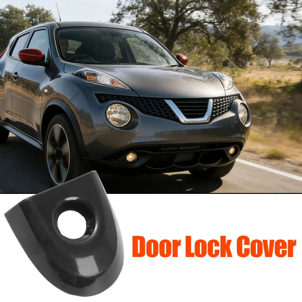 1x Car Door Key Lock Cover with Key Hole Auto Door Handle Covers ...