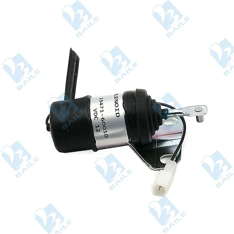 15471-60010 Fuel Shut Off Solenoid For Kubota 052600-1000 15471-60013 ...