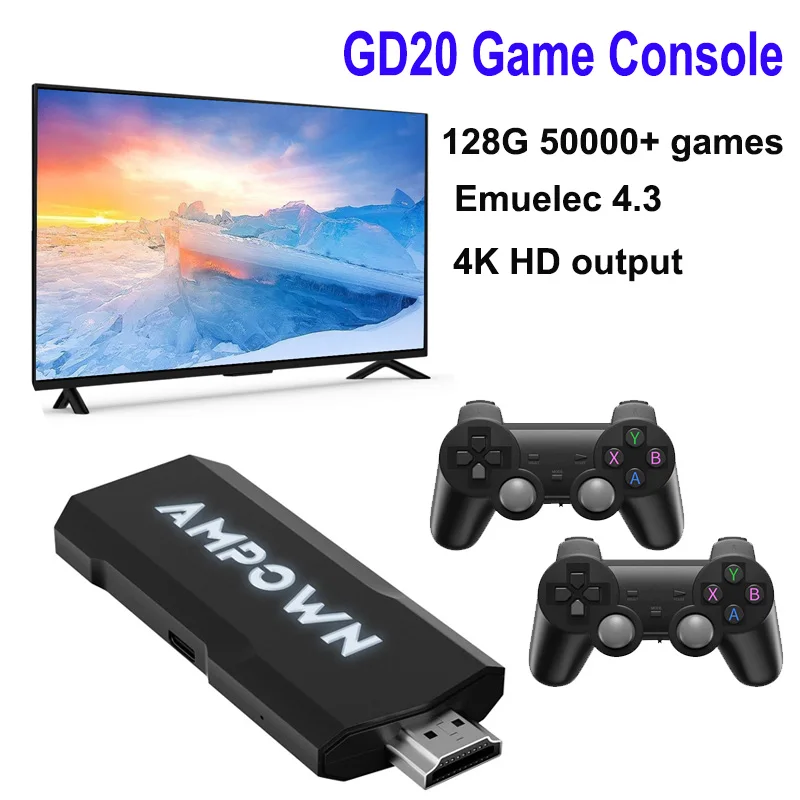 GD20-Game-Stick-Choice-4K-Console-Ampown-128G-50000-Games-Emuelec-4-3 ...