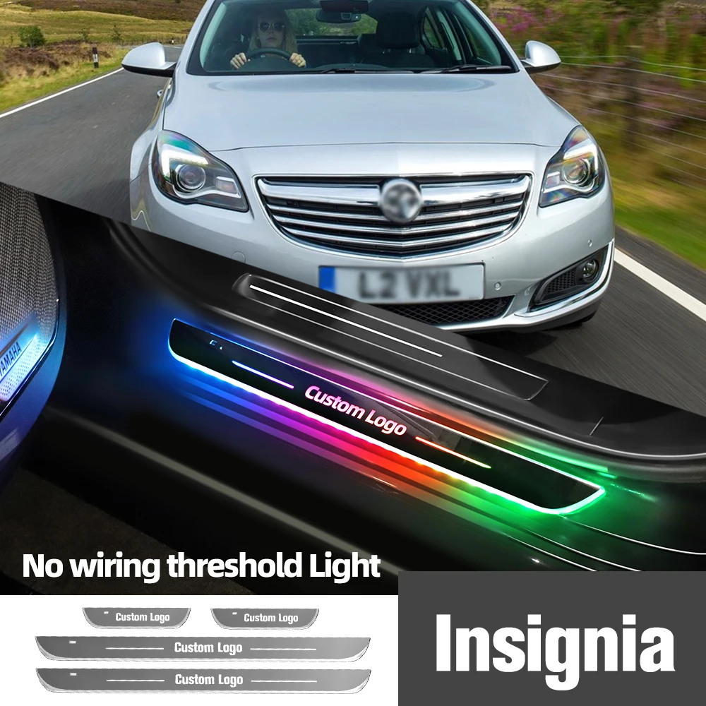 For-Opel-Insignia-A-B-2008-2023-2016-2019-2020-Car-Door-Sill-Light ...