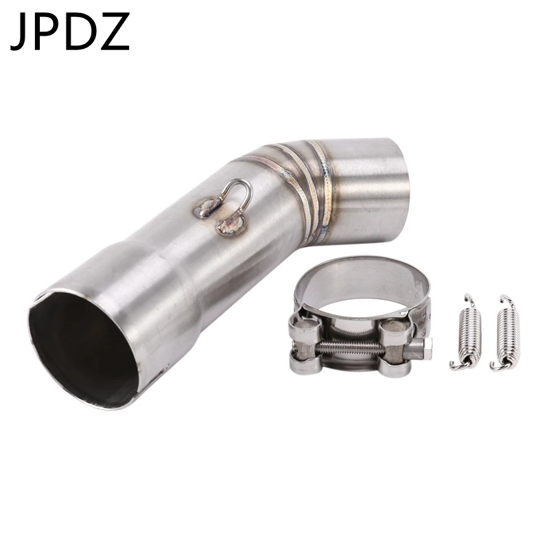 Motorcycle-Exhaust-Muffler-Pipe-Middle-Muffler-Connector-Link-Pipe-Tube ...