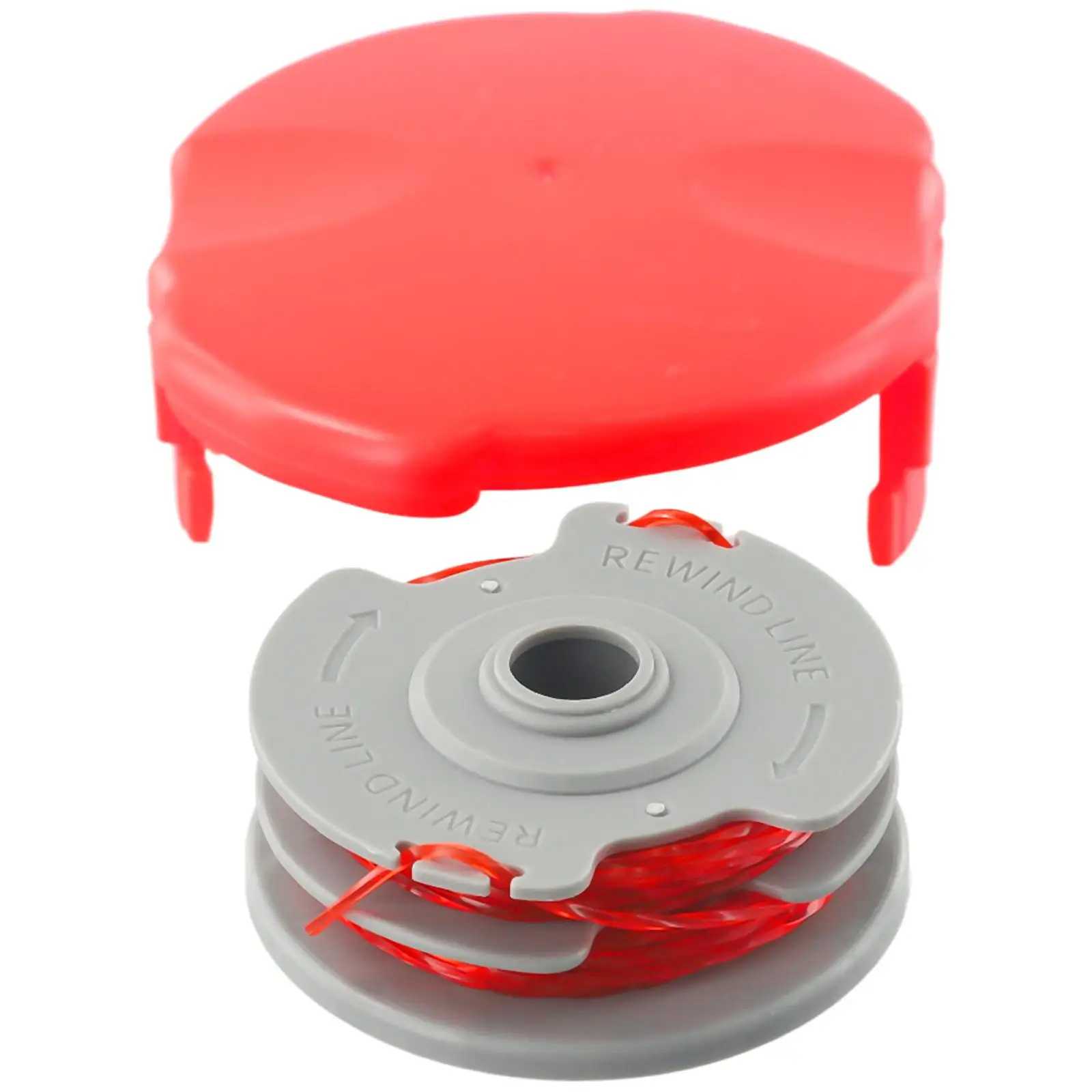 Double-Autofeed-Spool-Line-Spool-Cap-Cover-For-Flymo-Strimmers-Trimmers ...