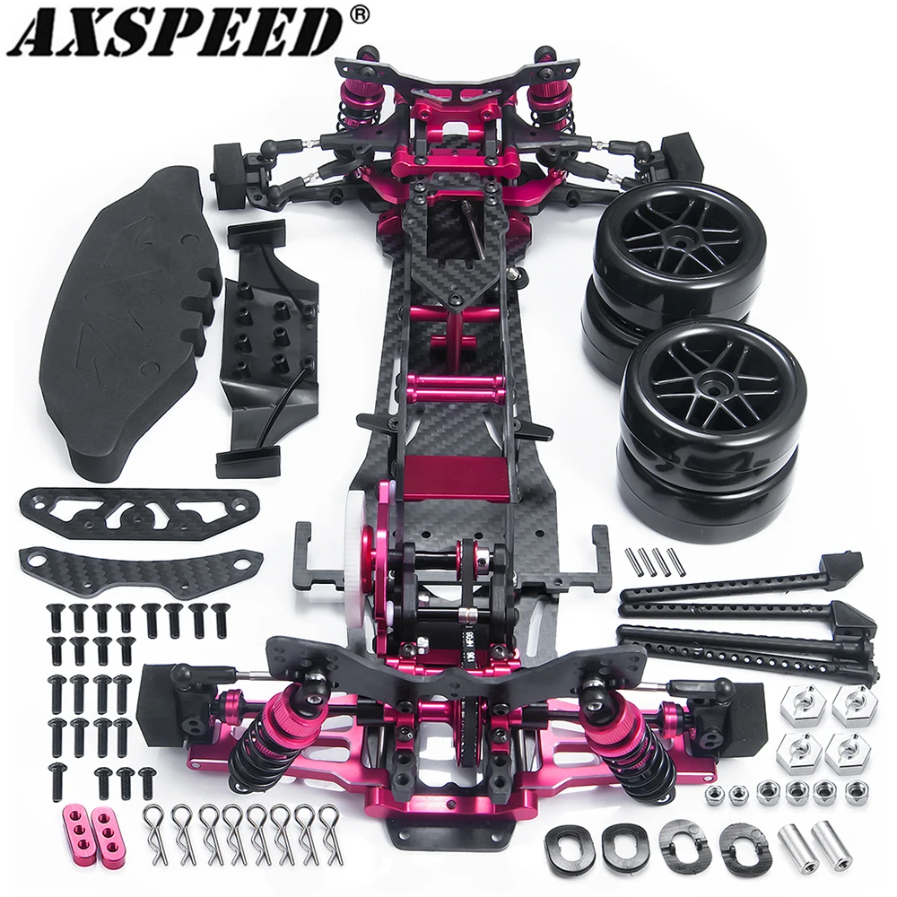 AXSPEED-MR-Chassis-Frame-Kit-205-257mm-Wheelbase-for-Sakura-D5-MR-1-10 ...