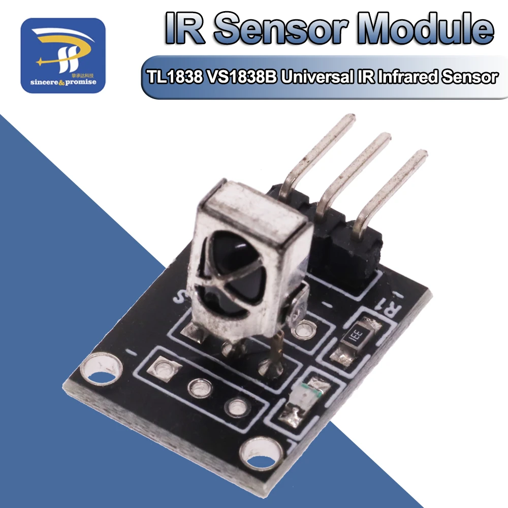 3 핀 KY 022 TL1838 VS1838B 1838 범용 IR 적외선 센서 수신기 모듈 Arduino Diy 스타터 키트 용 ...
