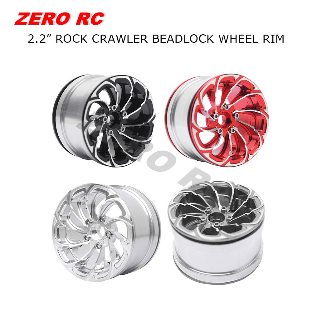 Axial-Wraith-Rock-Crawler-2-2-FULL-METAL-Beadlock-Wheel-For-1-10-AIXAL ...