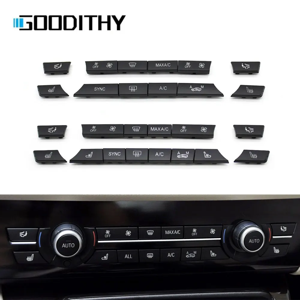 11/12/14PCS Dashboard Air Conditioning AC Heater Control Switch Button ...
