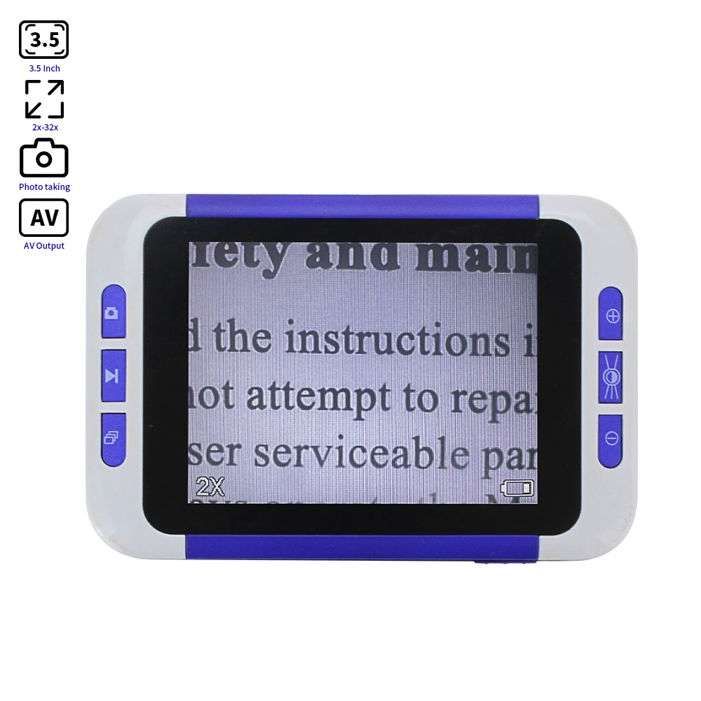Lupa-Digital-port-til-para-lectura-de-v-deo-Lupa-Electr-nica-de-mano ...