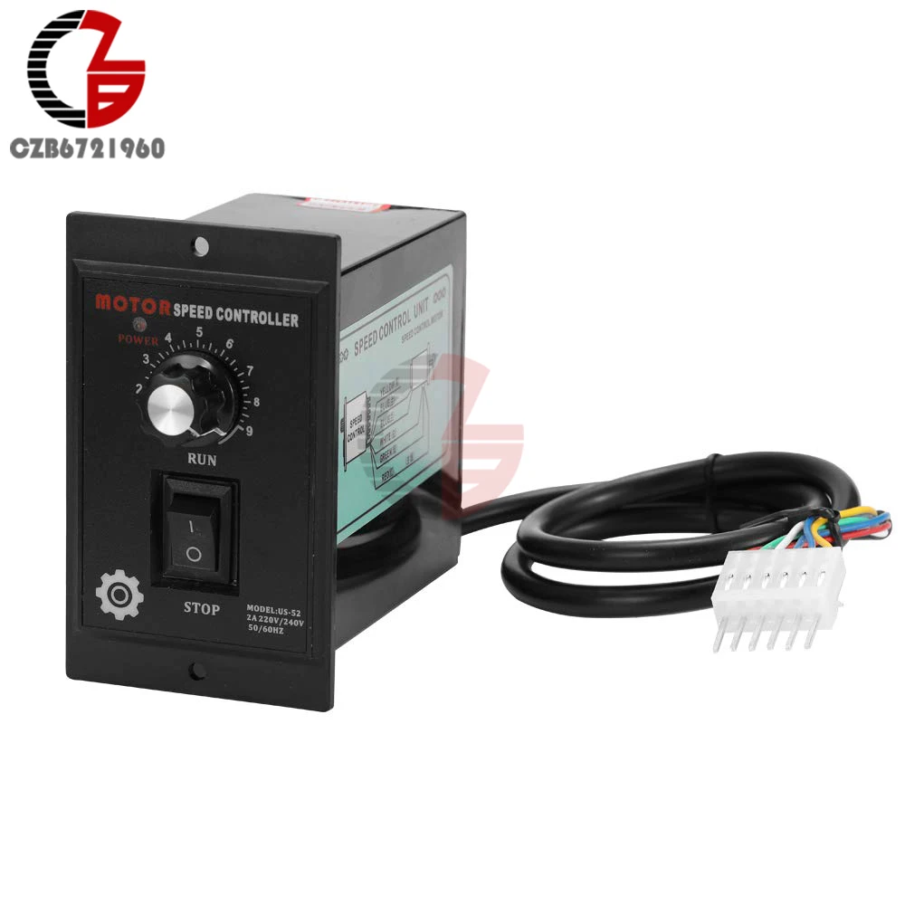 AC-Motor-Speed-Controller-AC-220V-400W-Motor-Speed-Pinpoint-Regulator ...