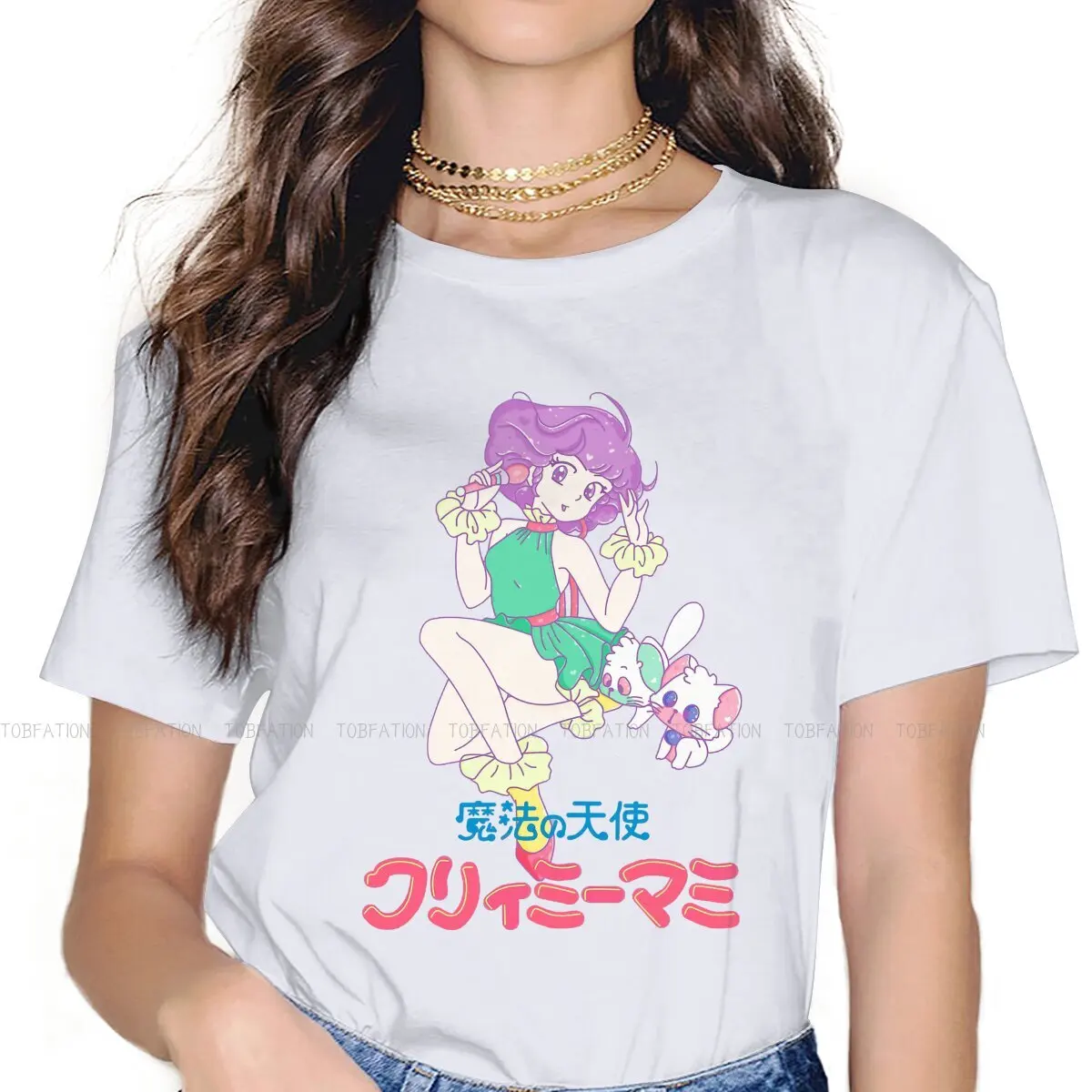 Shoujo Mahou No Tenshi Idol Classic Women's T Shirt Creamy Mami The ...