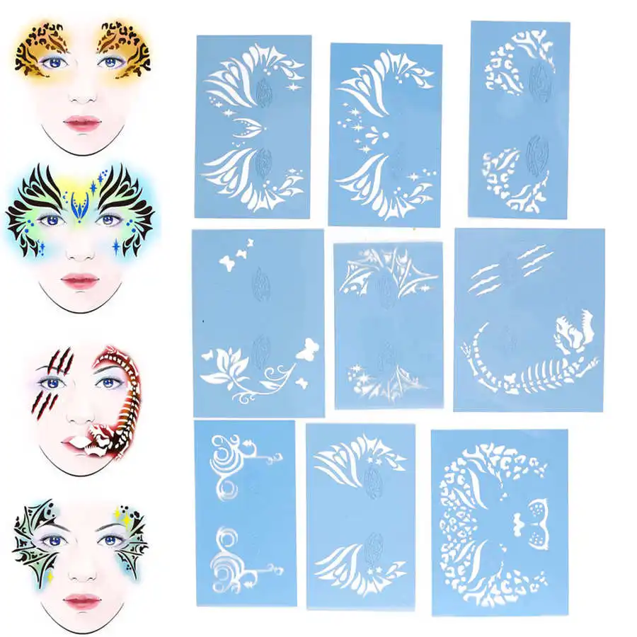 Face Paint Templates Printable