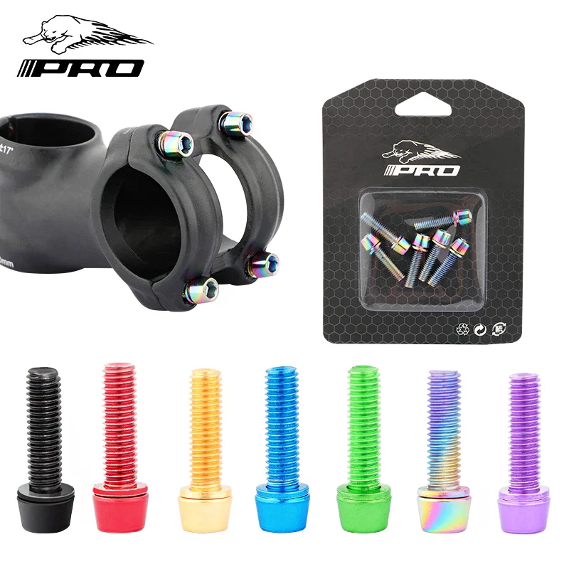 6pc-Bicycle-Stem-Screws-Stainless-Steel-Bike-Handlebar-Stem-Fix-Bolts ...