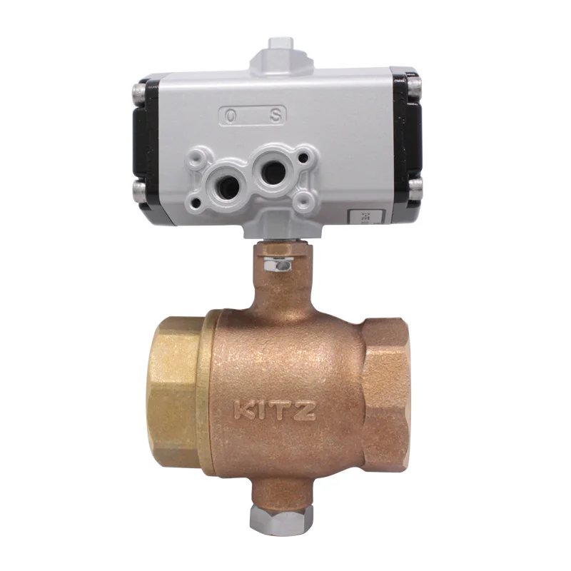 Kitz C-TE Penumatic Kontrol C-2 Ball Valve Inch DN32 DN40, 58% OFF