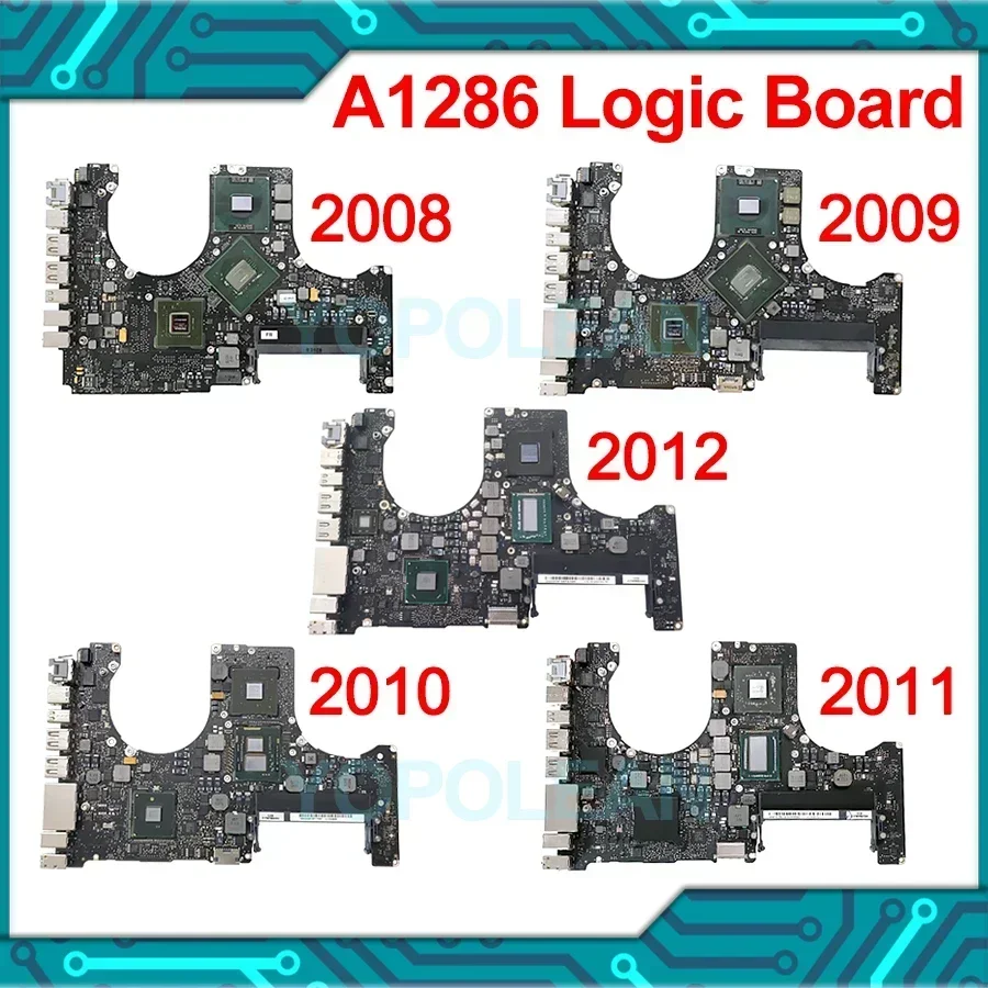 Original-Tested-A1286-Motherboard-For-MacBook-Pro-15-A1286-Logic-Board ...