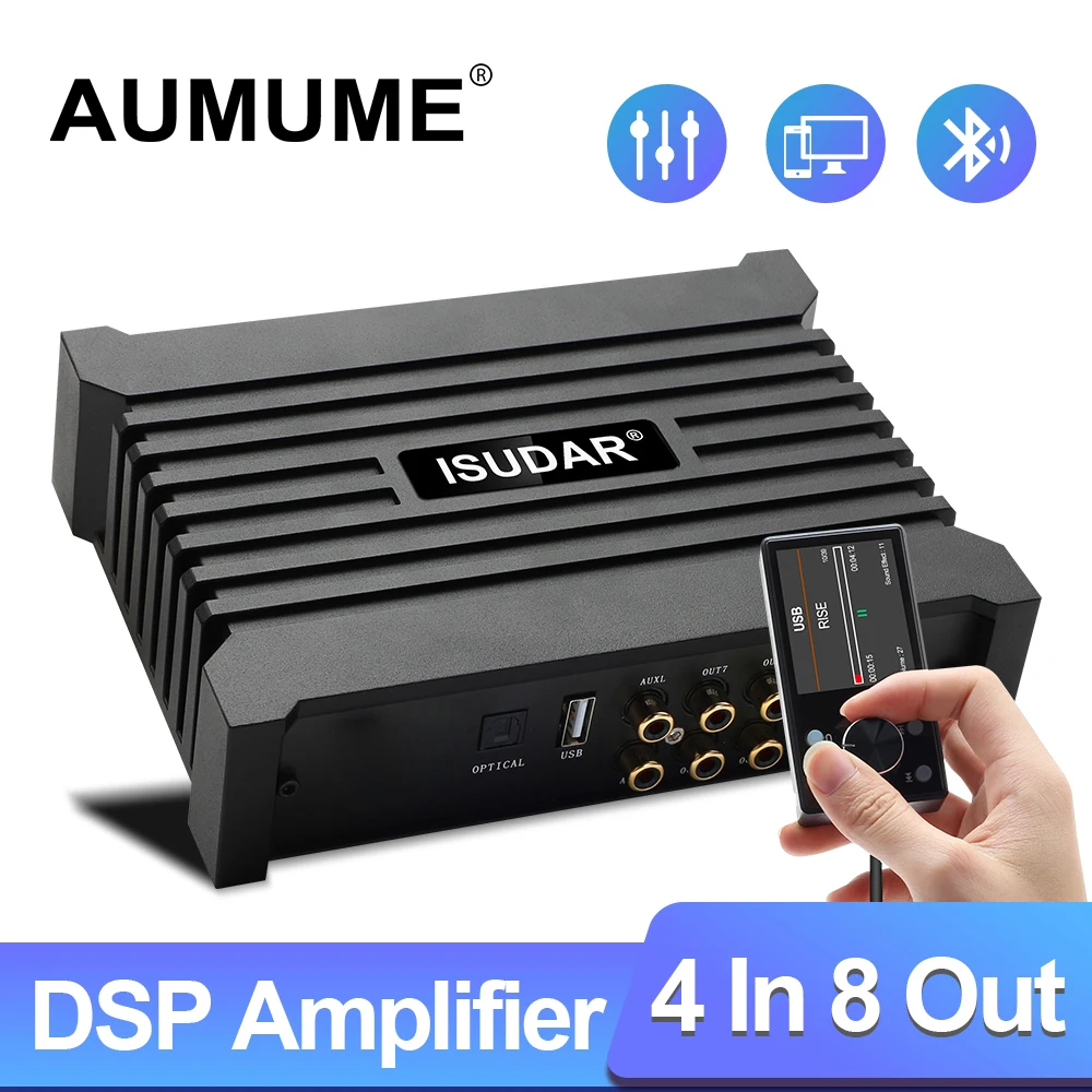 차량용 DSP 앰프 프로세서, MQB, VW, 골프 7, 파사트, 스코다, 옥타비아, 예티용, 8 채널 자동 스피커 사운드 업그레이드, PC 안드로이드 앱 ...