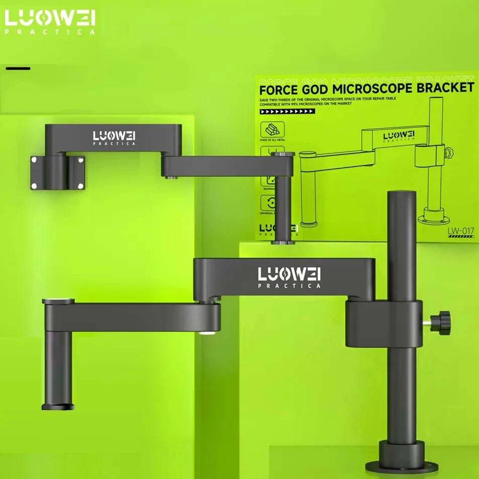 Luowei-brazo-de-soporte-giratorio-para-microscopio-brazo-plegable-Universal-de-elevaci-n-fija ...