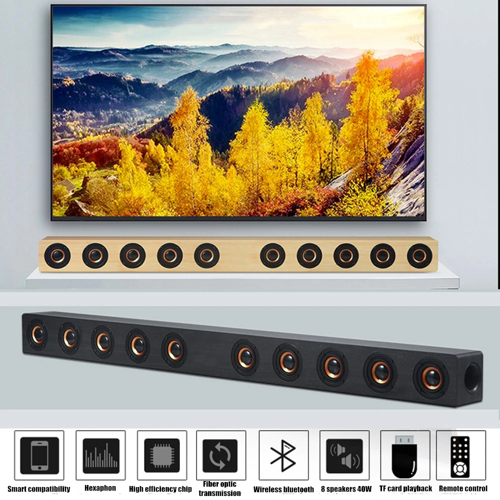 Home Theater Wireless Bluetooth Speaker TV Speakers For TV Computers ...