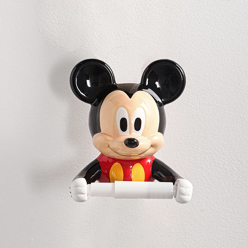 Disney-Cartoon-Mickey-Mouse-Creative-Toilet-Bathroom-Shelf-Perforation ...