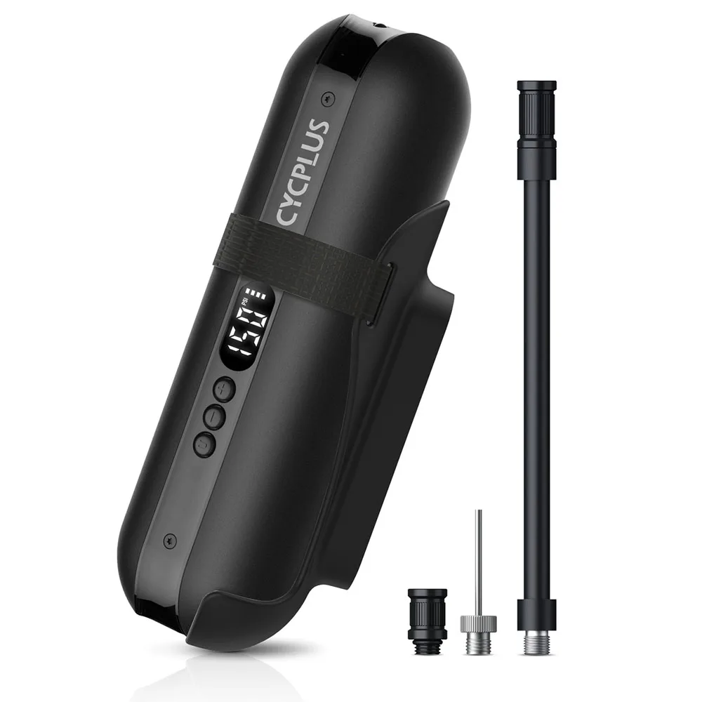 CYCPLUS Mini Bicycle Hand Pump Electric Smart Air Inflator High ...