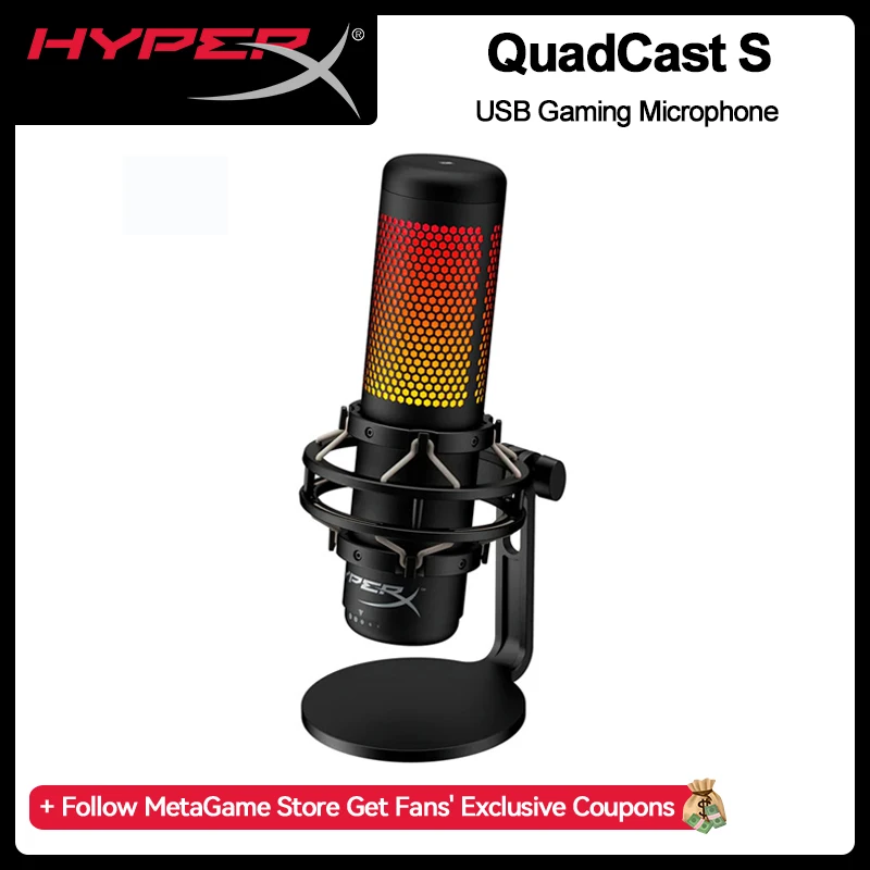 Hyperx-Quadcast-S-Gaming-Microfoon-Usb-Condensator-Microfoon-Rgb ...