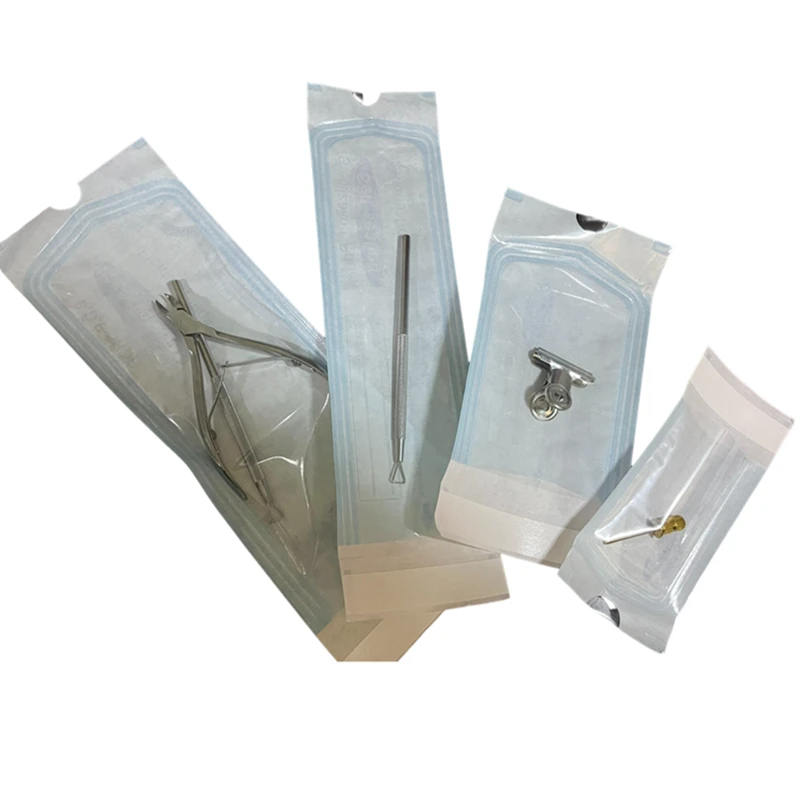 200pcs Disposable Sterilization Bag Nail Art Tool Clean Nail Dentistry ...