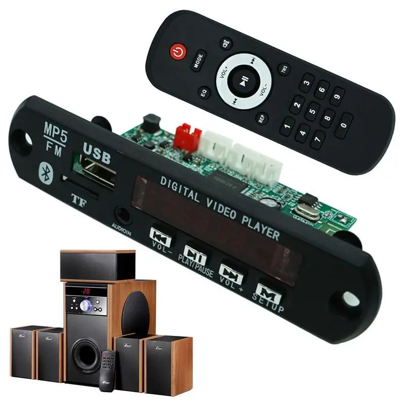 1080P-Remote-Module-Wireless-MP3-Decoding-Board-MP3-MP4-MP5-Player ...