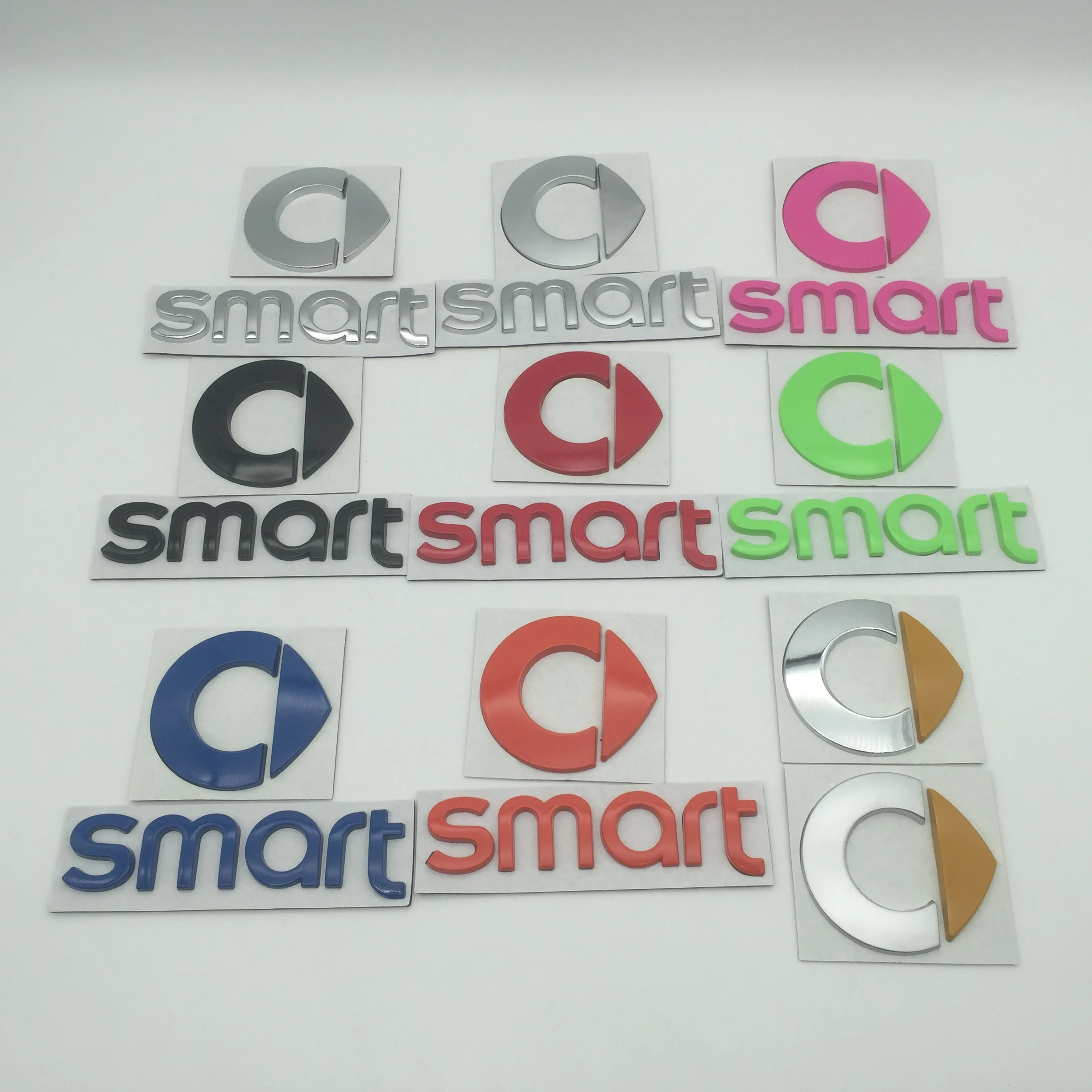 1pcs 3D car Front Bonnet Grill Sticker rear tail Trunk Badge Emblem ...