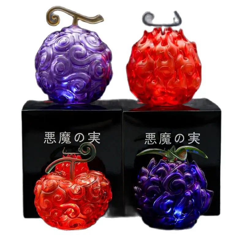 One Piece Cursed Devil Fruit Model Gum Gum Fruit Figures Kawaii Toys ...
