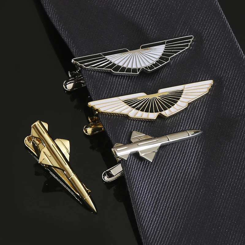 Personality-creative-men-s-tie-accessories-aircraft-collar-clip ...