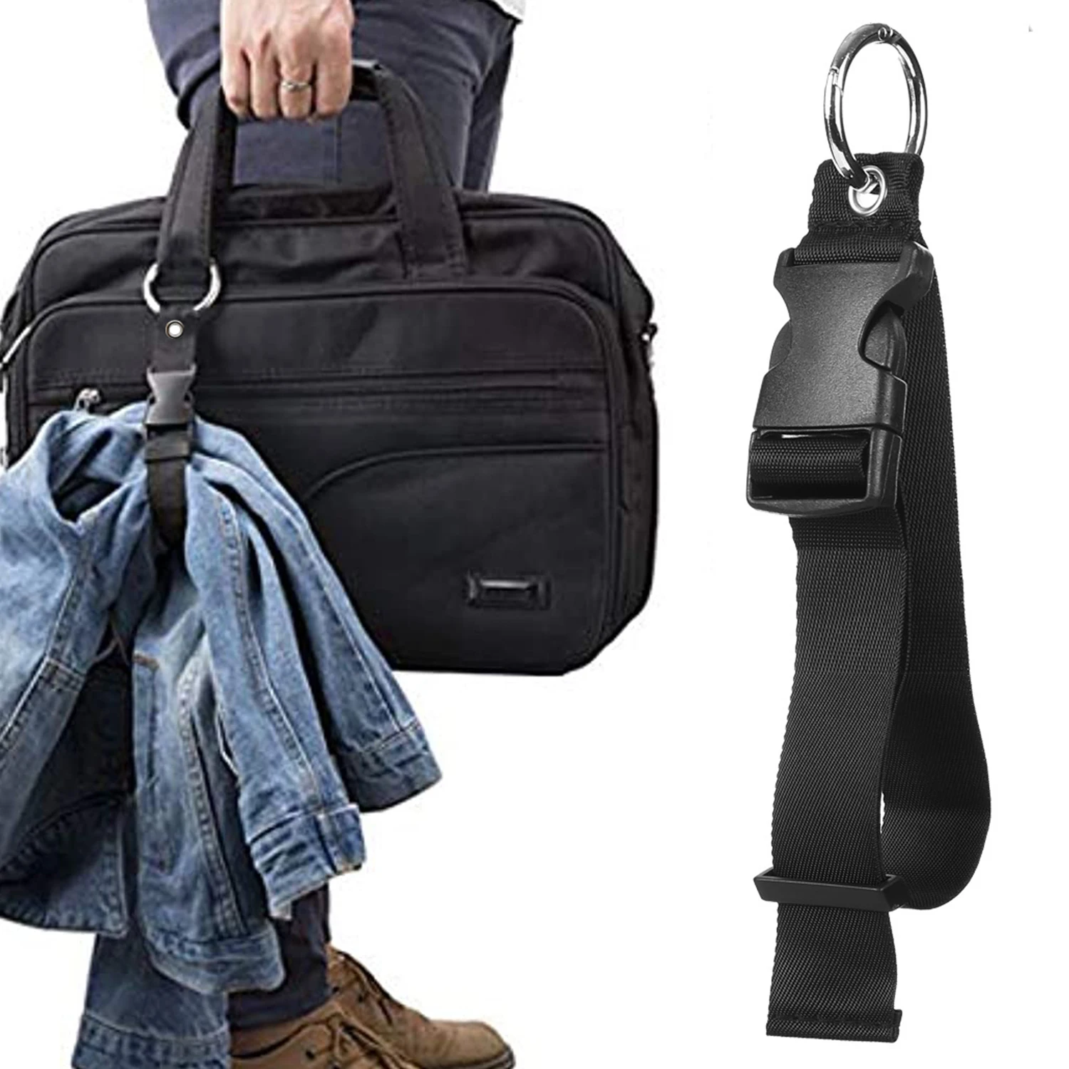 Luggage-Strap-Jacket-Gripper-Heavy-Duty-Suitcase-Belt-Carry-Clip ...