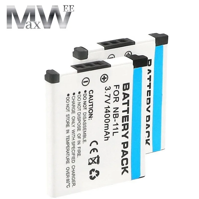 1400mAh Camera Battery NB 11L NB11L NB 11L For Canon A2600 A2300 IS A2400 A3500 A4000IS IXUS125 ...