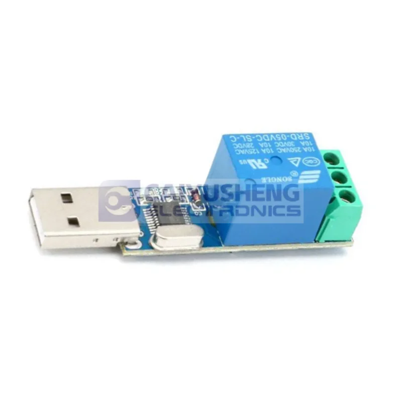 LCUS-1-USB-Relay-Module-Serial-Port-Control-Relay-Module-Overcurrent ...