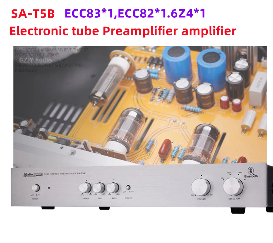 Electronic-Tube-Preamplifier-Amplifier-HIFI-Bluetooth-With-High-Medium ...