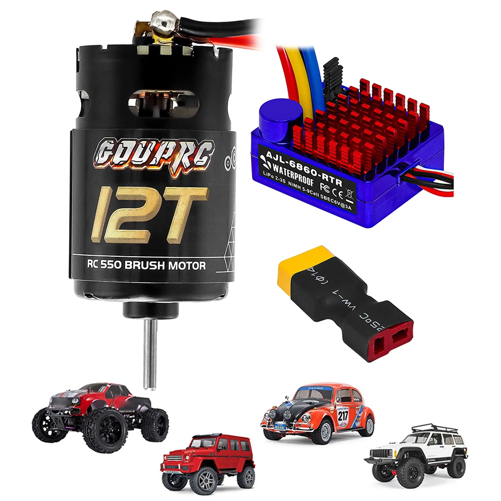 550-12-21T-RC-Motor-with-60A-Brushed-ESC-RC-Brushed-Motor-for-Axial ...